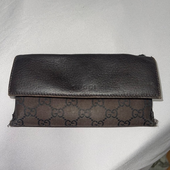 Gucci | Bags | Used Gucci Wallet Damage Shown In Pictures | Poshmark